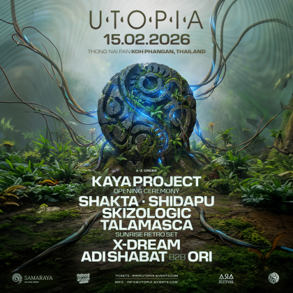 UTOPIA - BACK TO THE SOURCE - 15 OF FEBRUARY